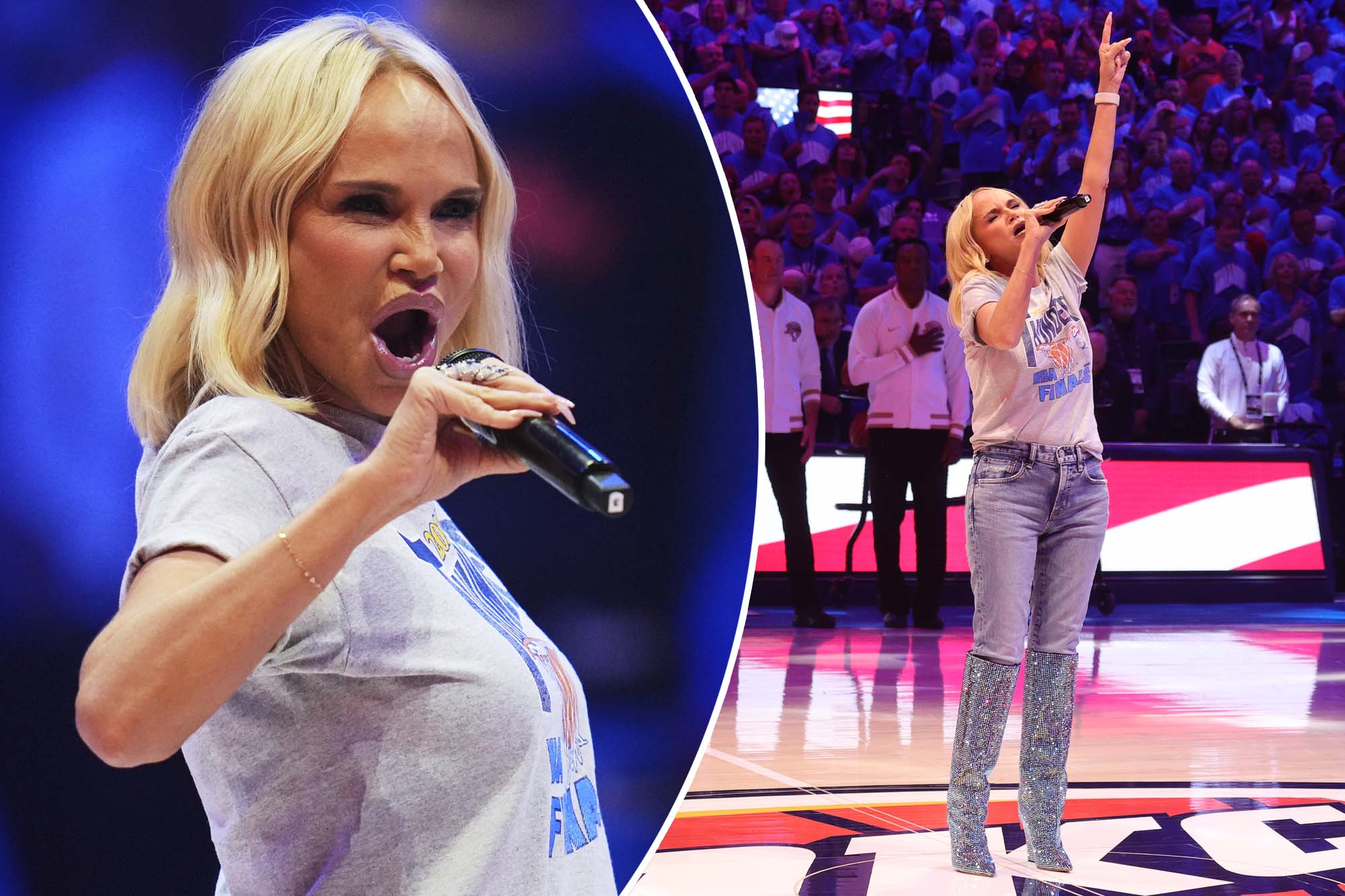 Tony Award-winning actress Kristin Chenoweth slammed by NBA fans for ...