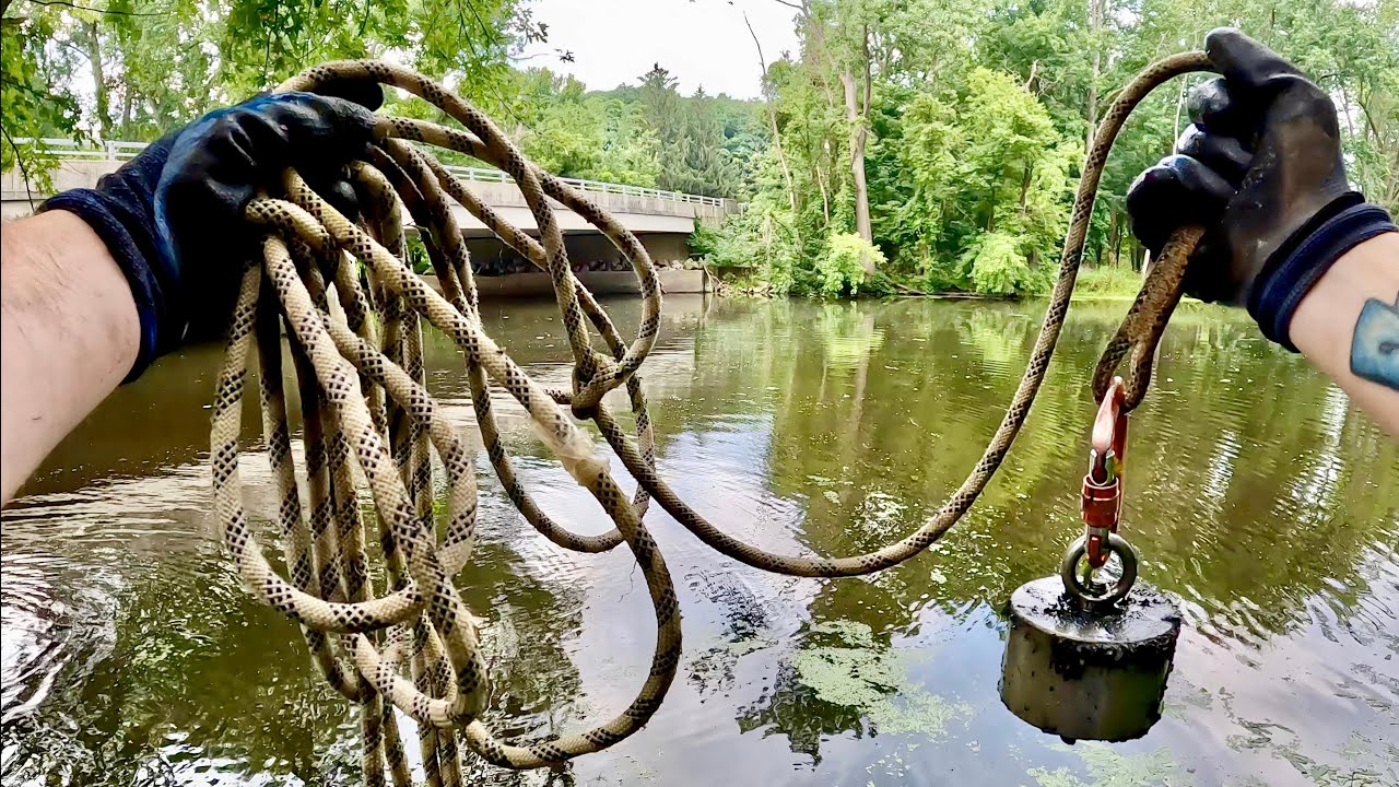 How Magnet Fishing at a Crime-Linked River Revealed Hidden Weapons
