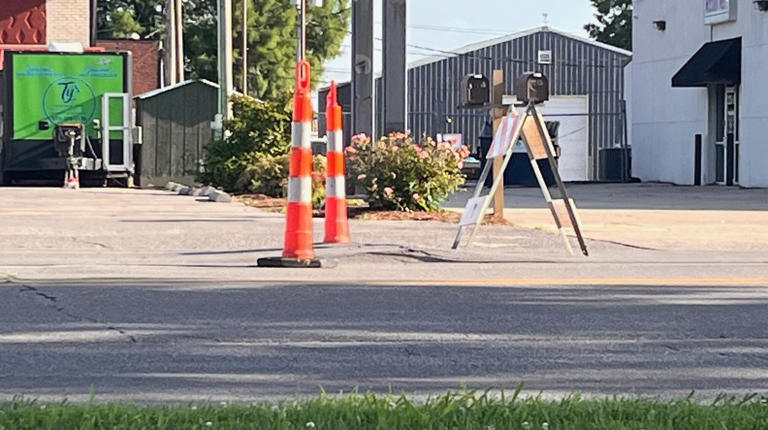 Siemers Drive back open after heat buckles a section of the road
