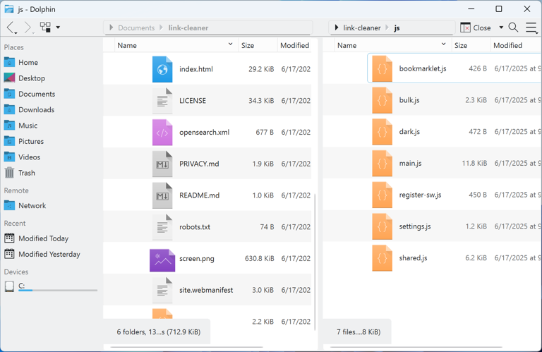 You Can Get KDE's Dolphin File Manager on Windows, and It’s Weird