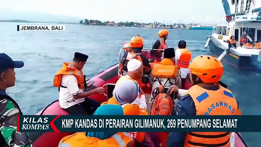 KMP Gerbang Samudra Dua Kandas di Perairan Gilimanuk, Begini Usaha ...