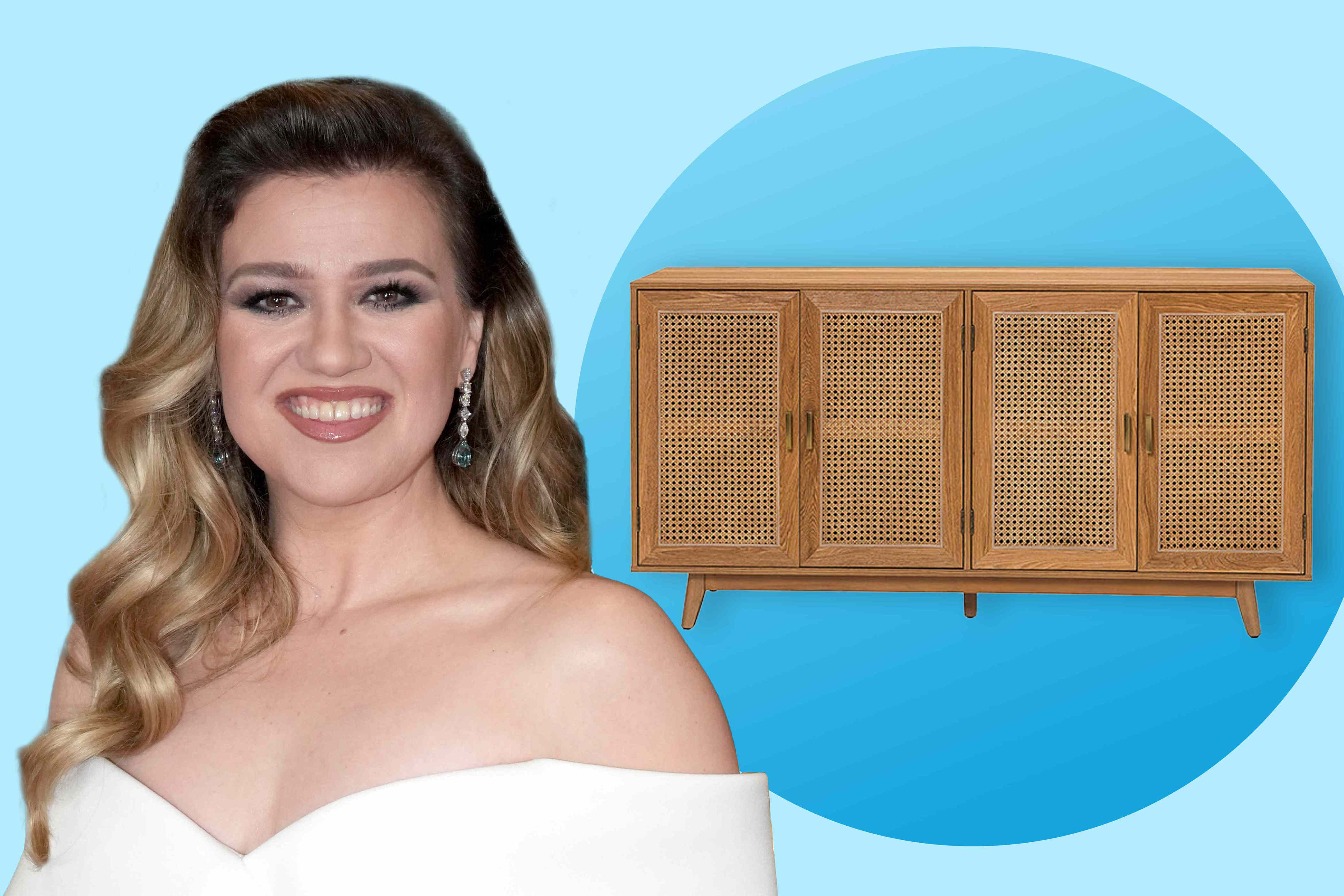 Kelly Clarkson’s Coastal Cabinet Not Only Looks ‘Amazing,’ It ‘Provides ...