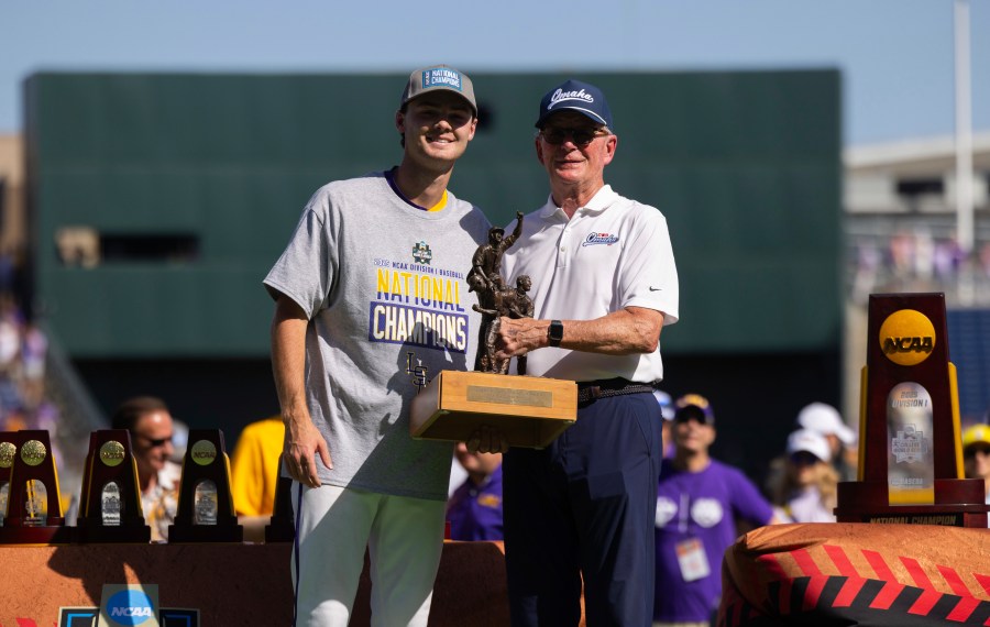 LSU’s Kade Anderson named the College World Series Most Outstanding Player