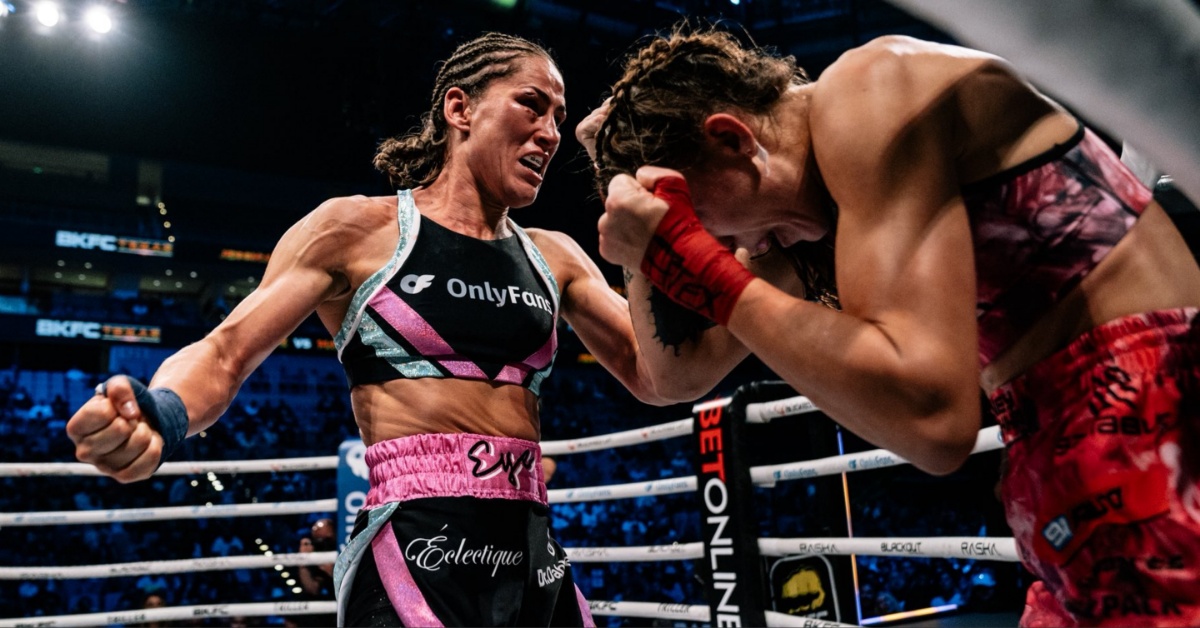 Former UFC Fighter Jessica Eye Defeats Mariya Agapova in Bare-Knuckle ...