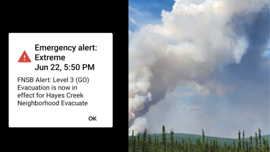 Hayes Creek evacuation updates, map as wildfire burns near Fairbanks ...