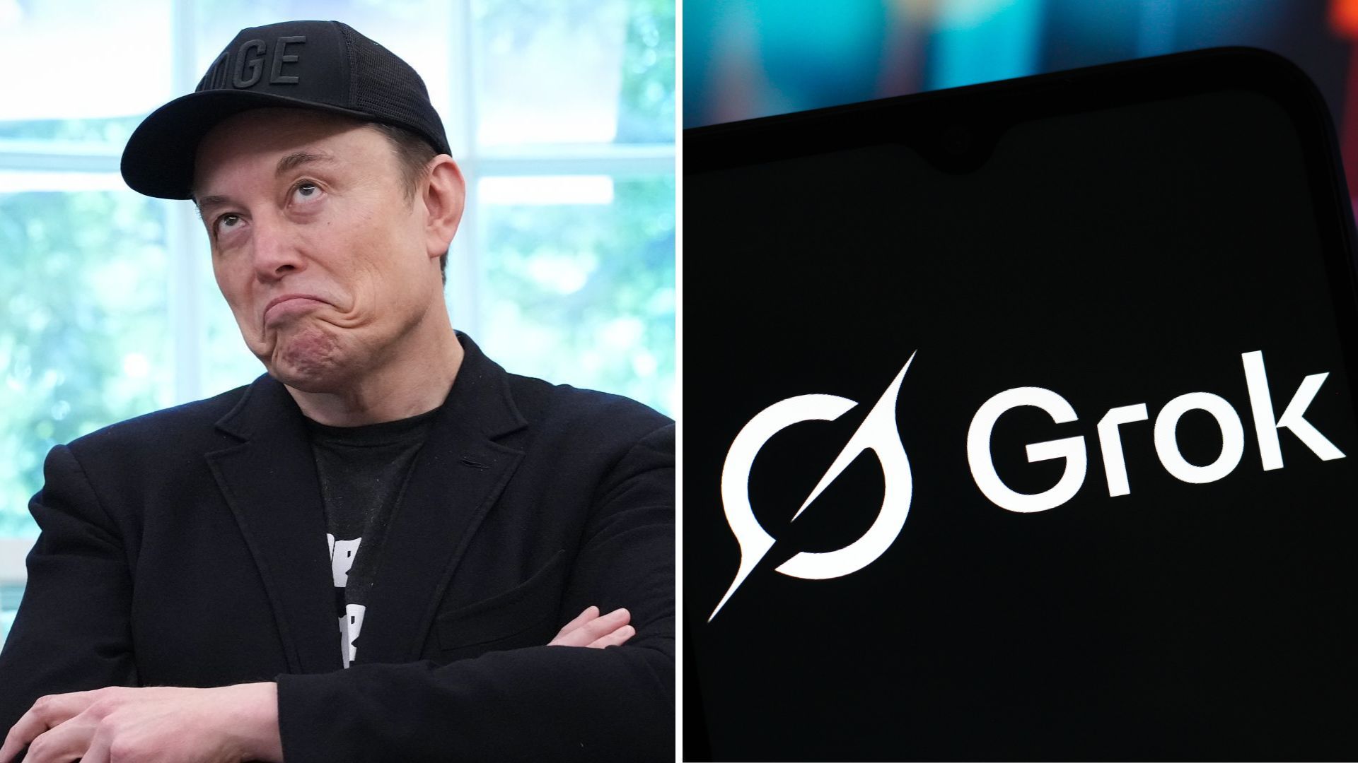 Elon Musk lashes out at Grok, his own AI