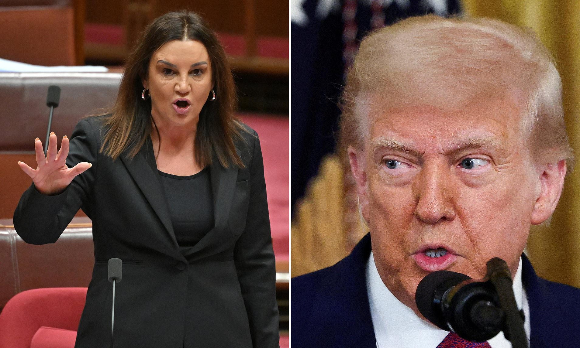 Jacqui Lambie lashes out a Donald Trump in extradionary rant: 'We don't ...