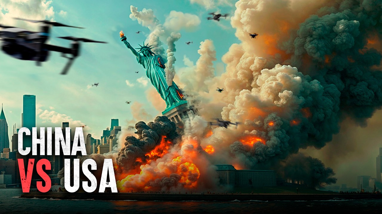 AI predicts a drone war between China and the US