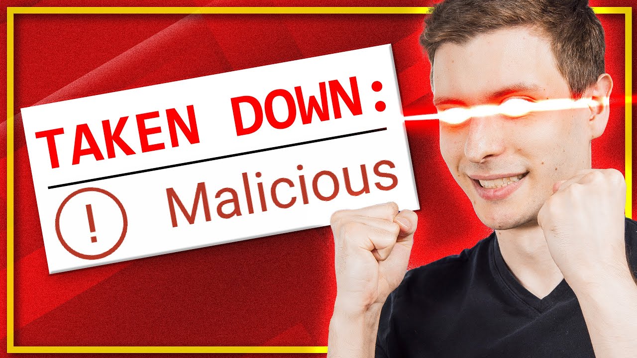 Simple methods to take down scam websites quickly