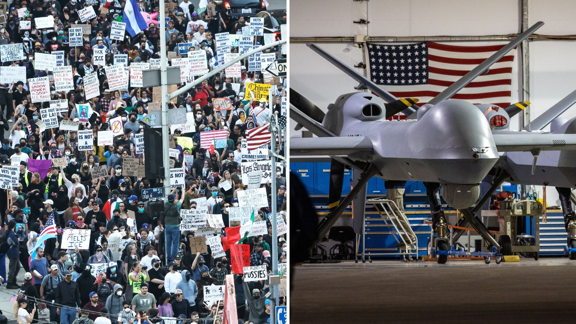 U.S. used drones to monitor American protesters