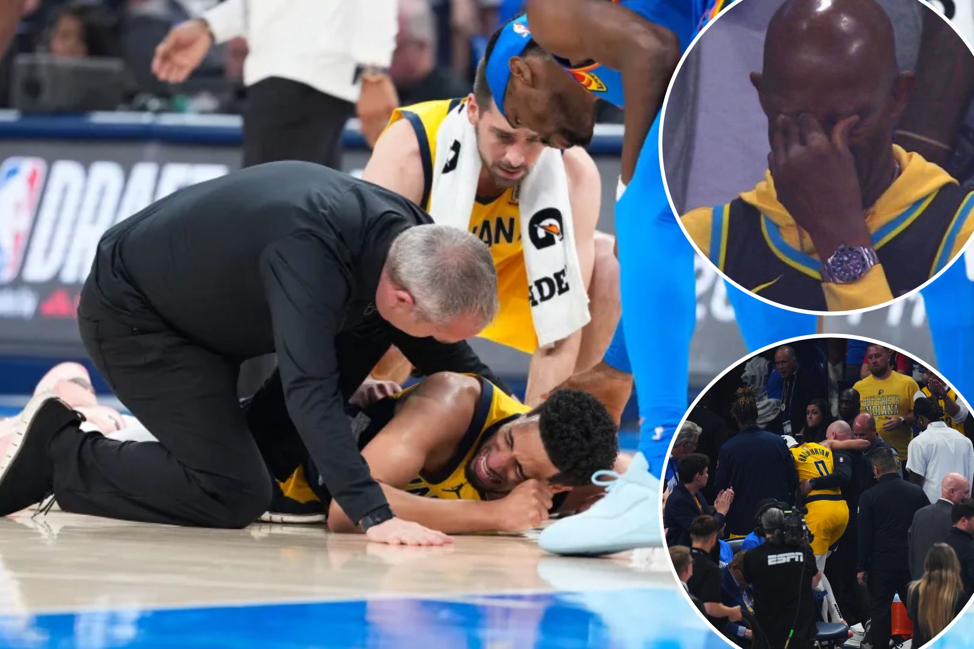 Tyrese Haliburton’s dad couldn’t watch in heartbreaking moment after ...