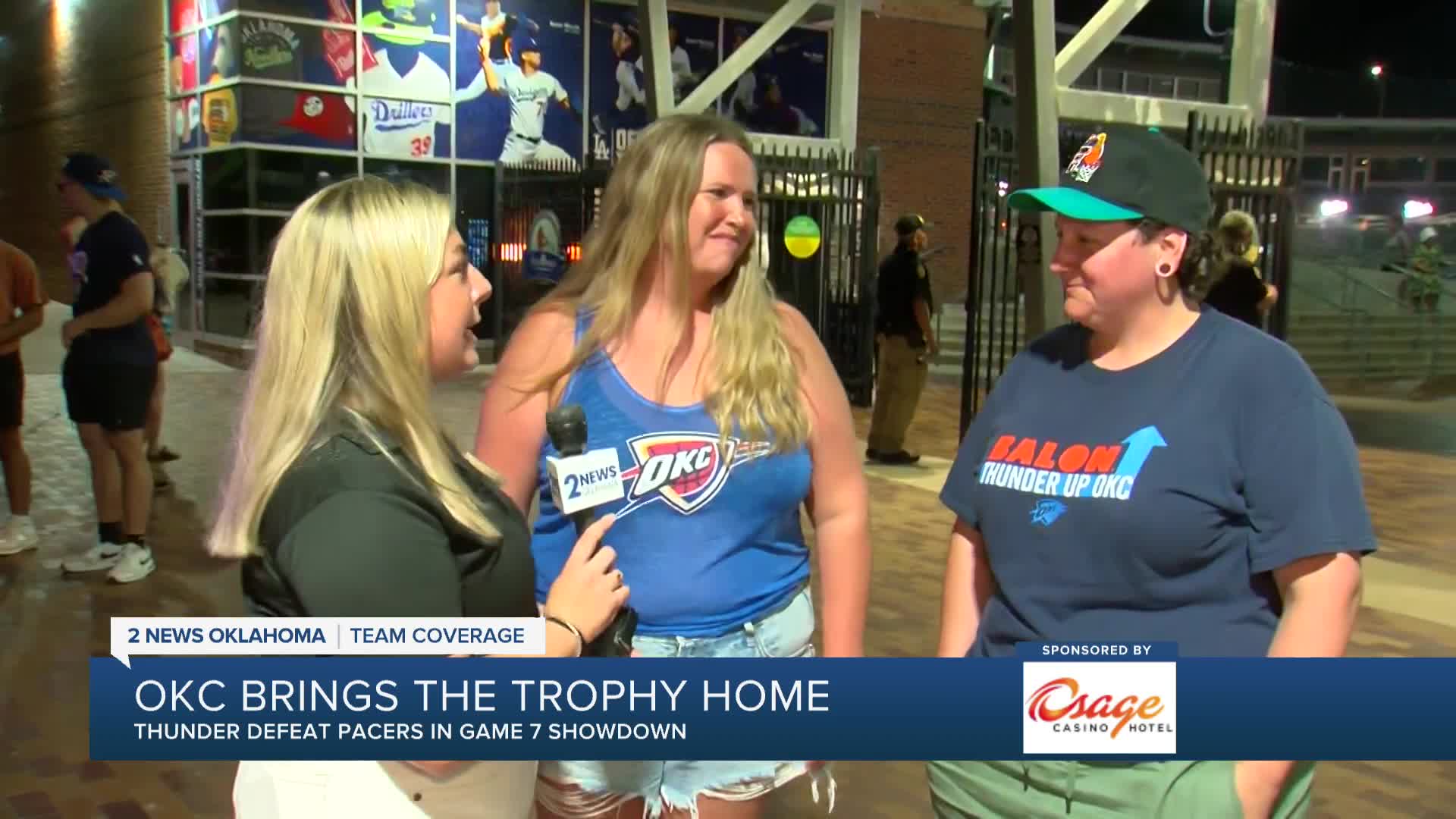 2 News crews in Tulsa and Oklahoma City speak with Thunder fans ...