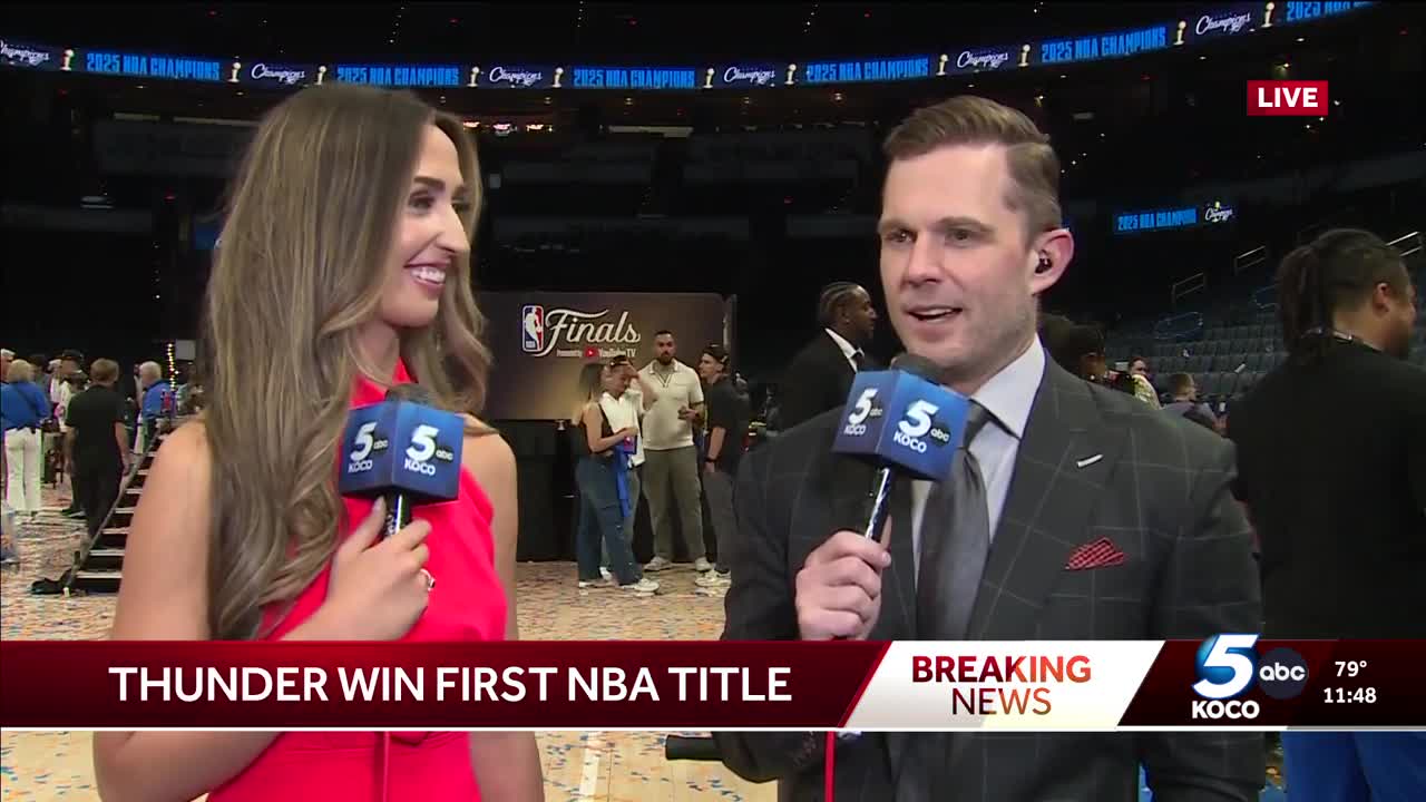 Bryan Keating talks being a ‘kid from Oklahoma City’ watching Thunder win title