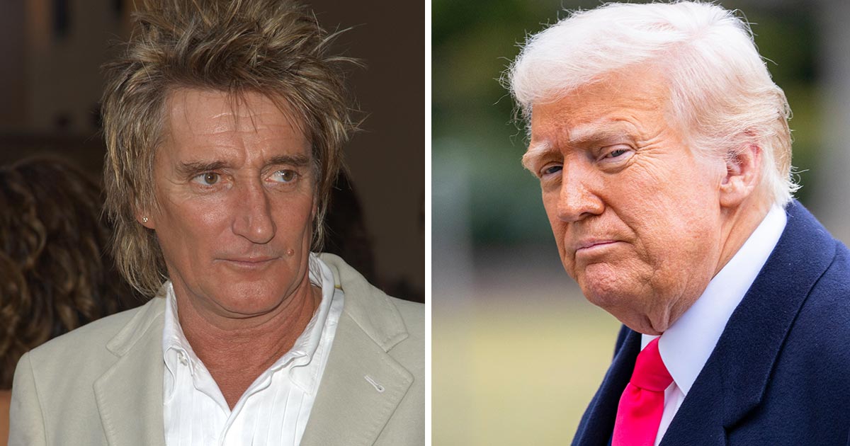 Rod Stewarts attack mot Donald Trump
