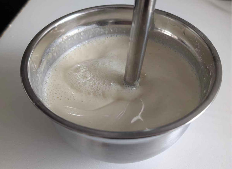 Super high-protein whey vanilla flan, quick to make!