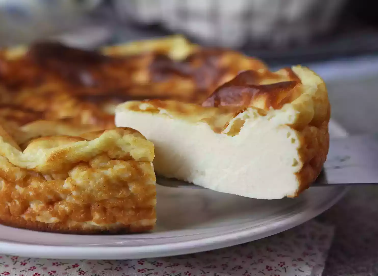 Super high-protein whey vanilla flan, quick to make!