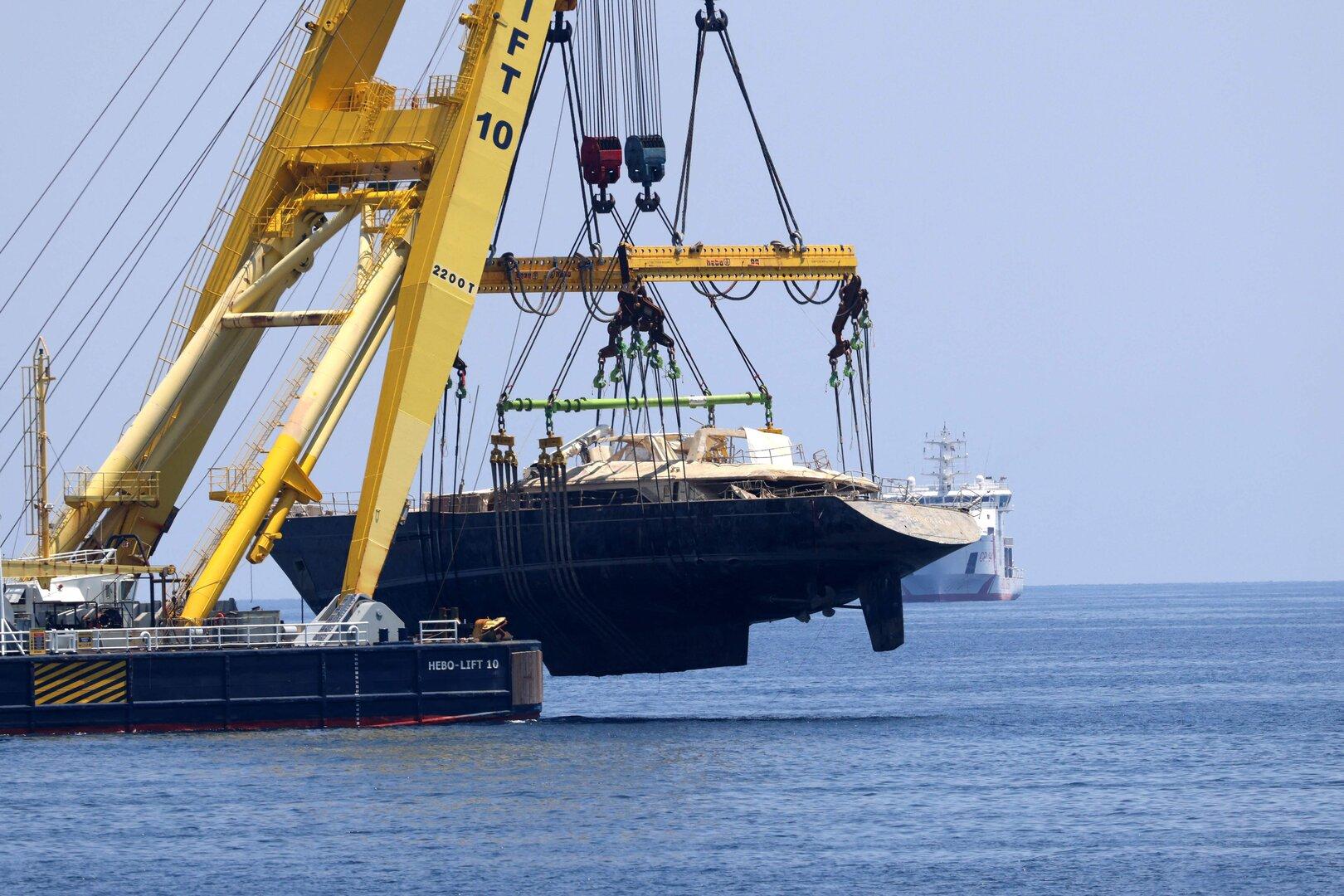 Untersuchung: Neues Rätsel nach Bergung von Luxusjacht Bayesian