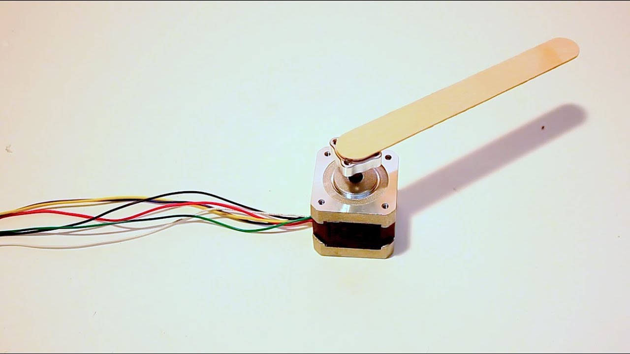 RC Stepper Motor Test – Smooth Precision Control