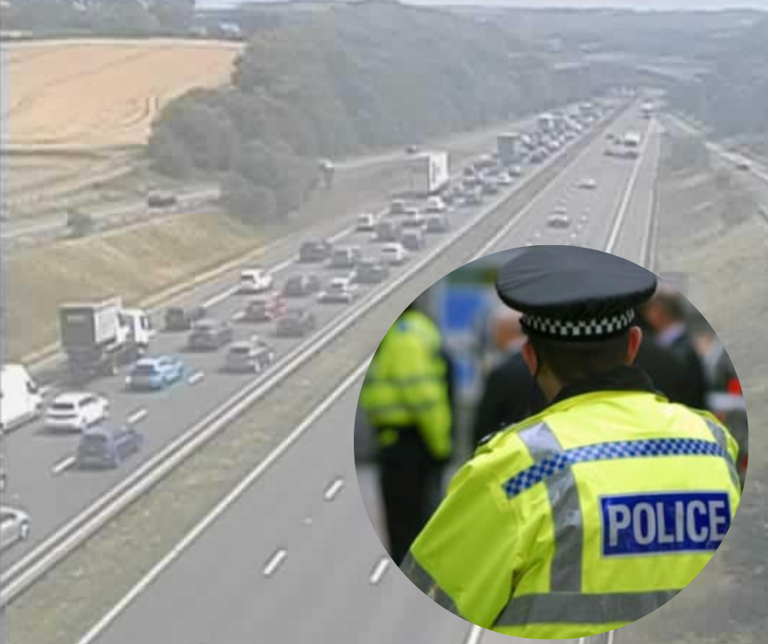 Driver suffers life-changing injuries following collision on M1 between ...