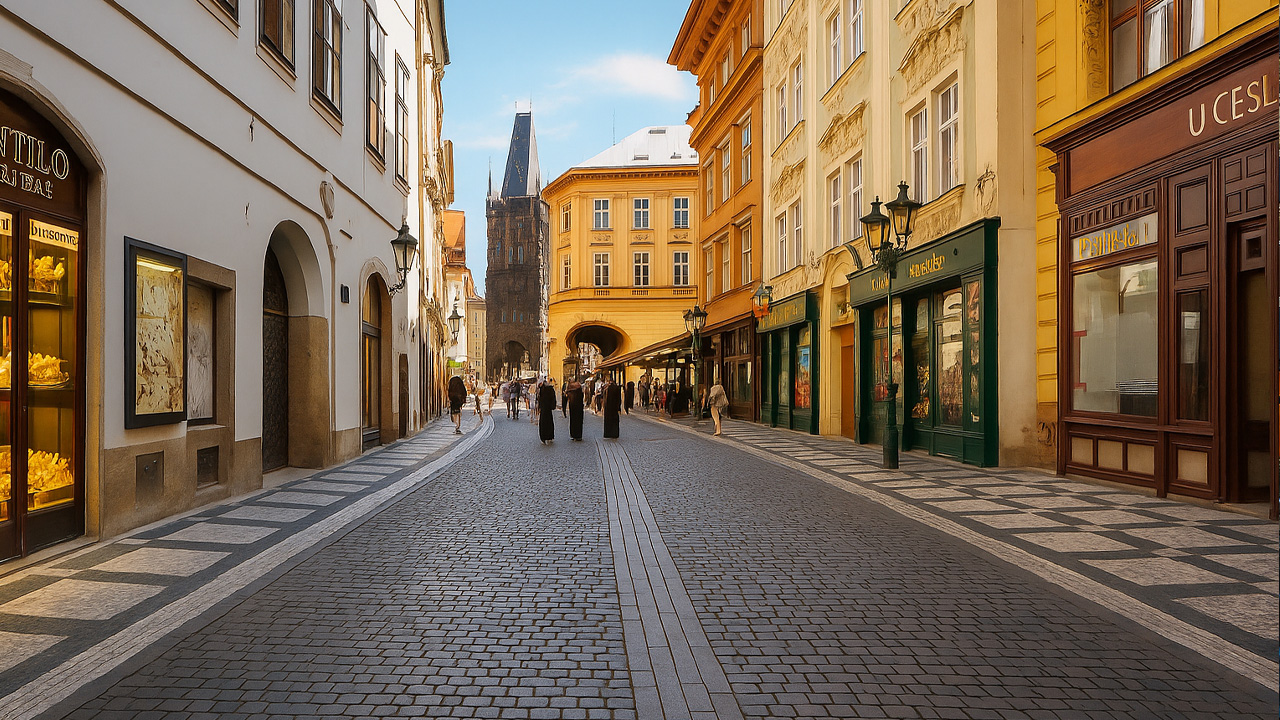 Prague 4K Walking Tour – Journey Through Medieval Streets of the Czech ...