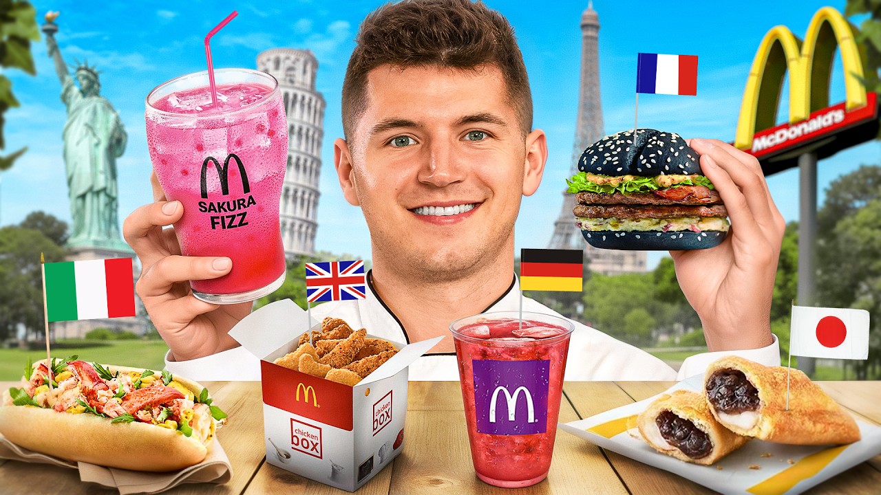 McDonald’s Menu Around the World – Taste Test
