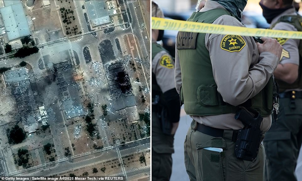 LA cops scramble to delete 'offensive' post about Iran strikes