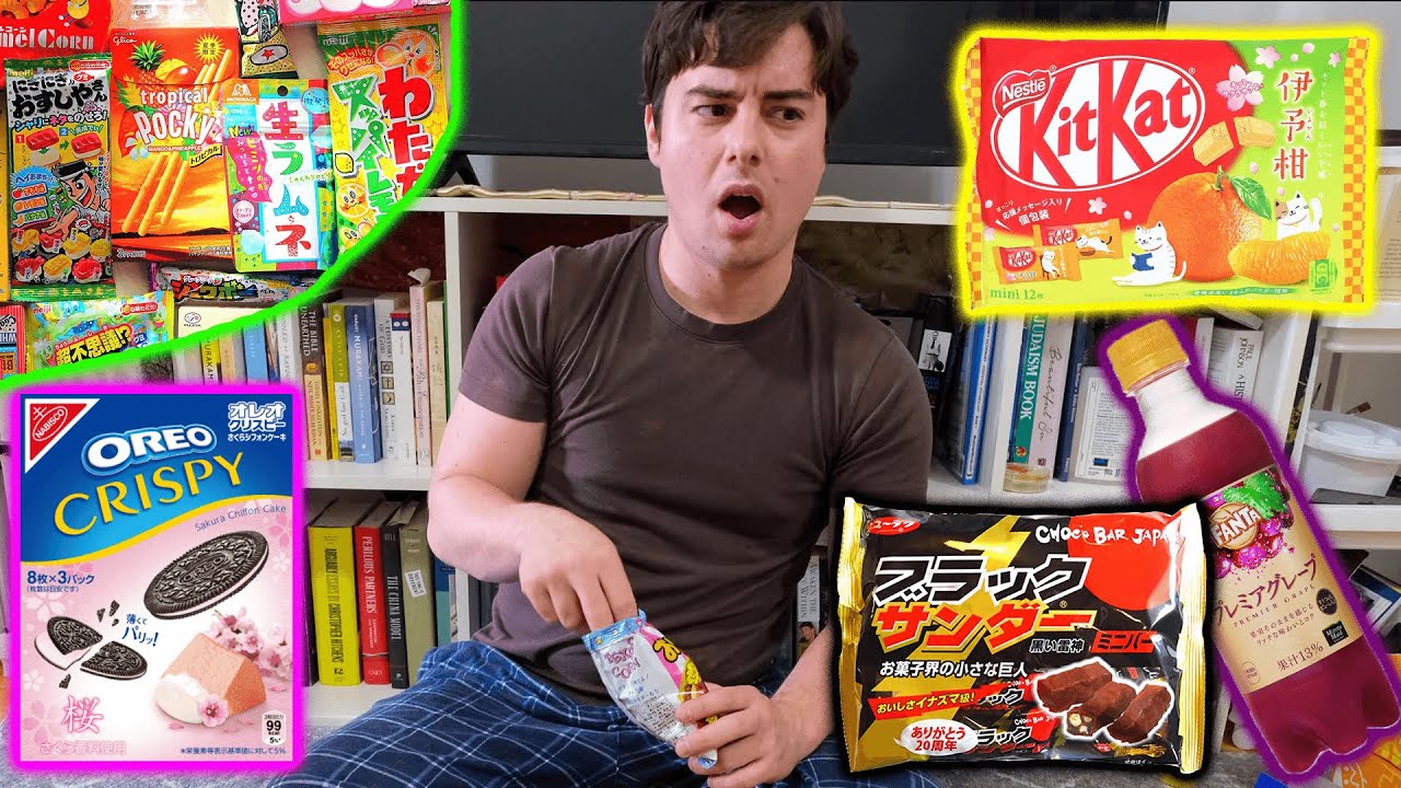 Clueless White Guy Tries Japanese Candy...