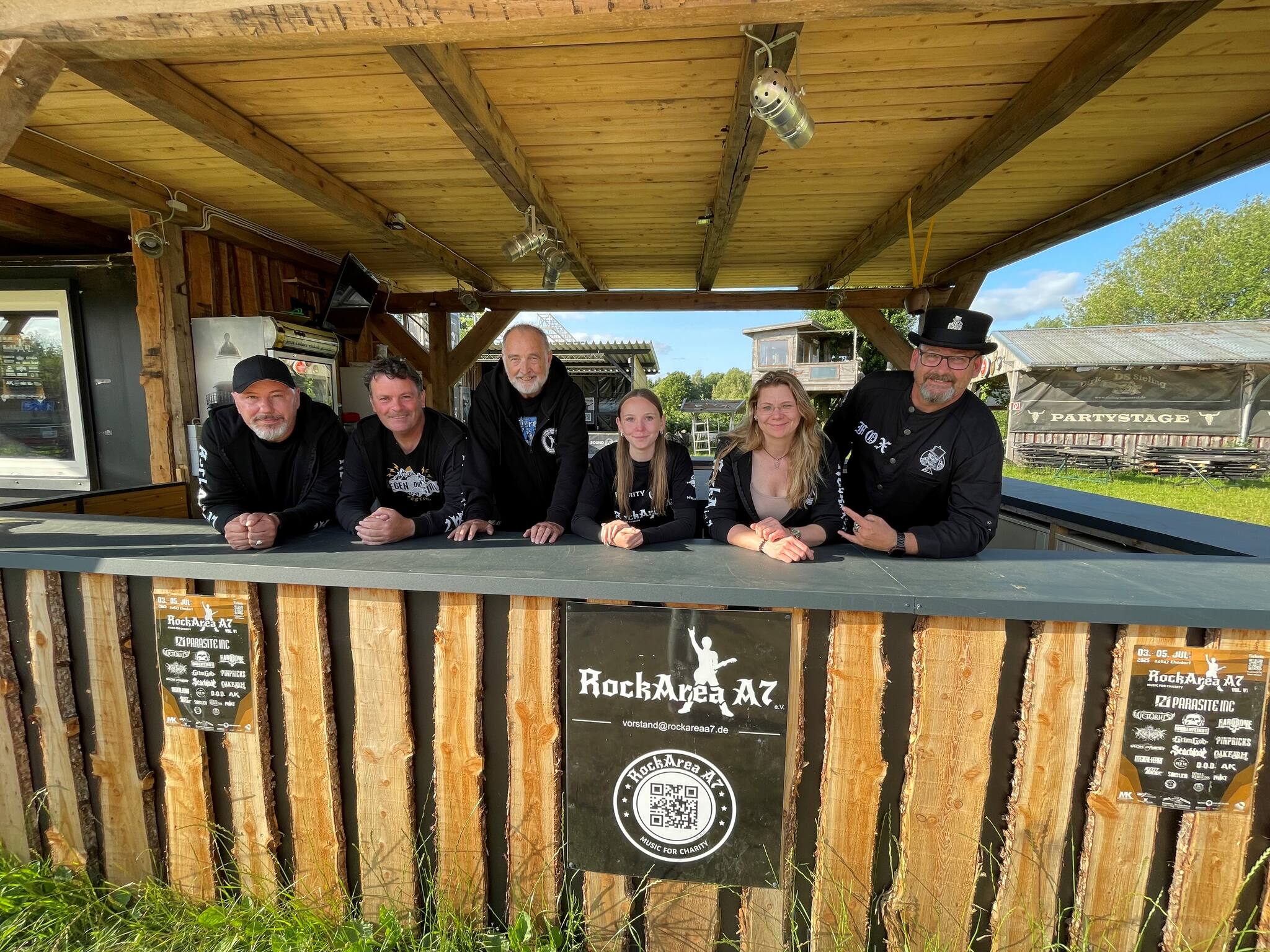 Ein Hauch von Wacken: Das bietet das Festival Rockarea A7 in Ehndorf