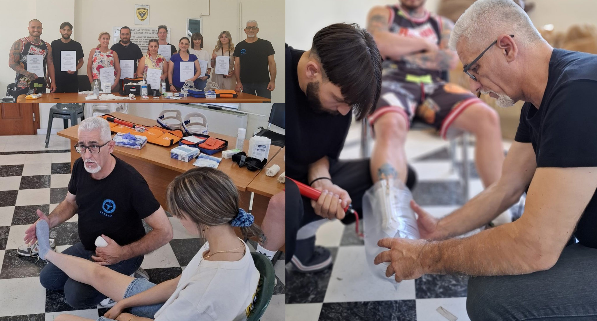 Με επιτυχία το πρώτο πιστοποιημένο σεμινάριο πρώτων βοηθειών της ECOSEP ...