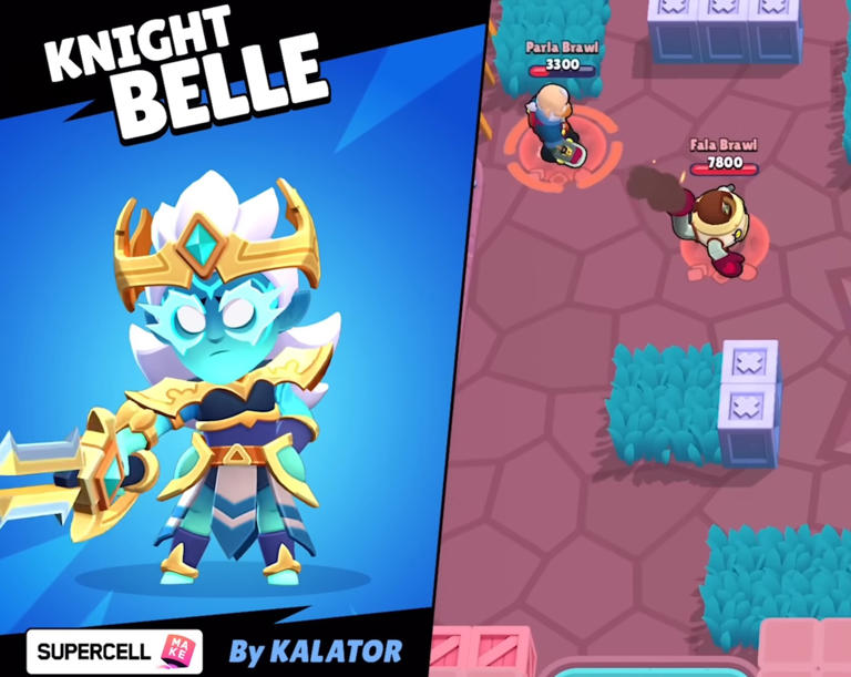 Brawl Stars Knights of the Starr Table Skins: All Cosmetics & How to Unlock