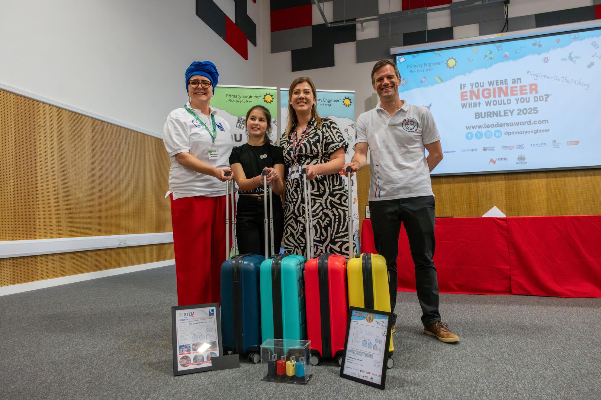 Burnley pupils win big in annual engineering competition