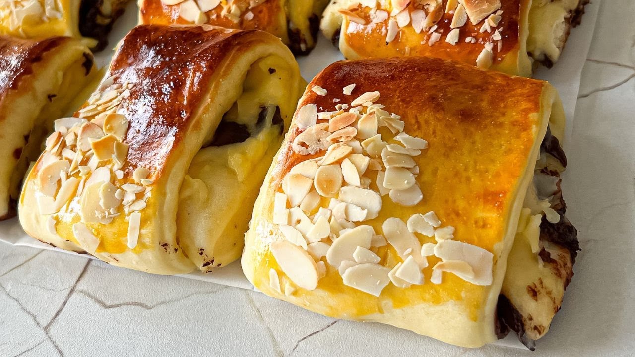 Irresistible custard cream buns that are surprisingly easy