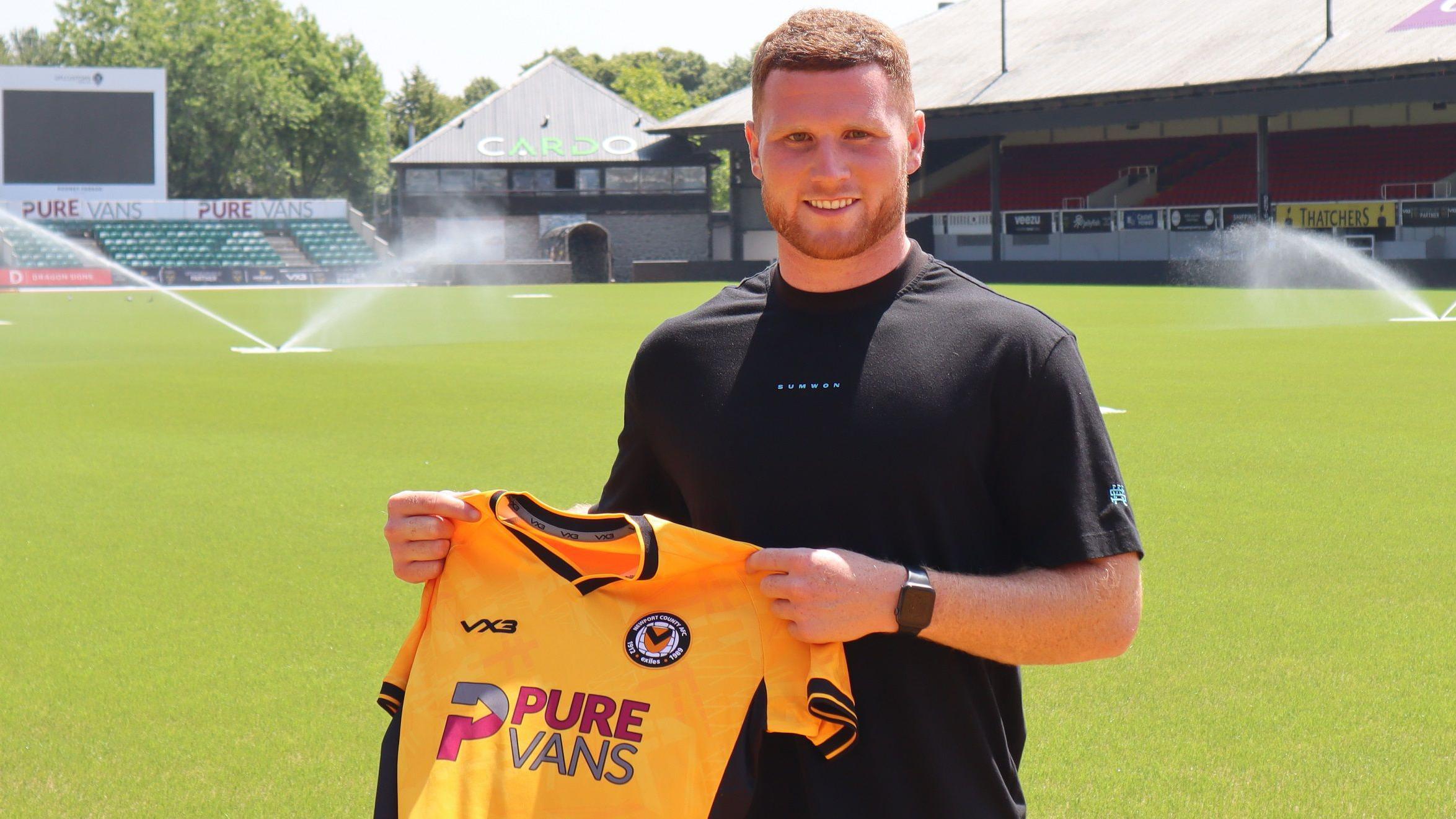 Newport sign defender Jenkins from Haverfordwest