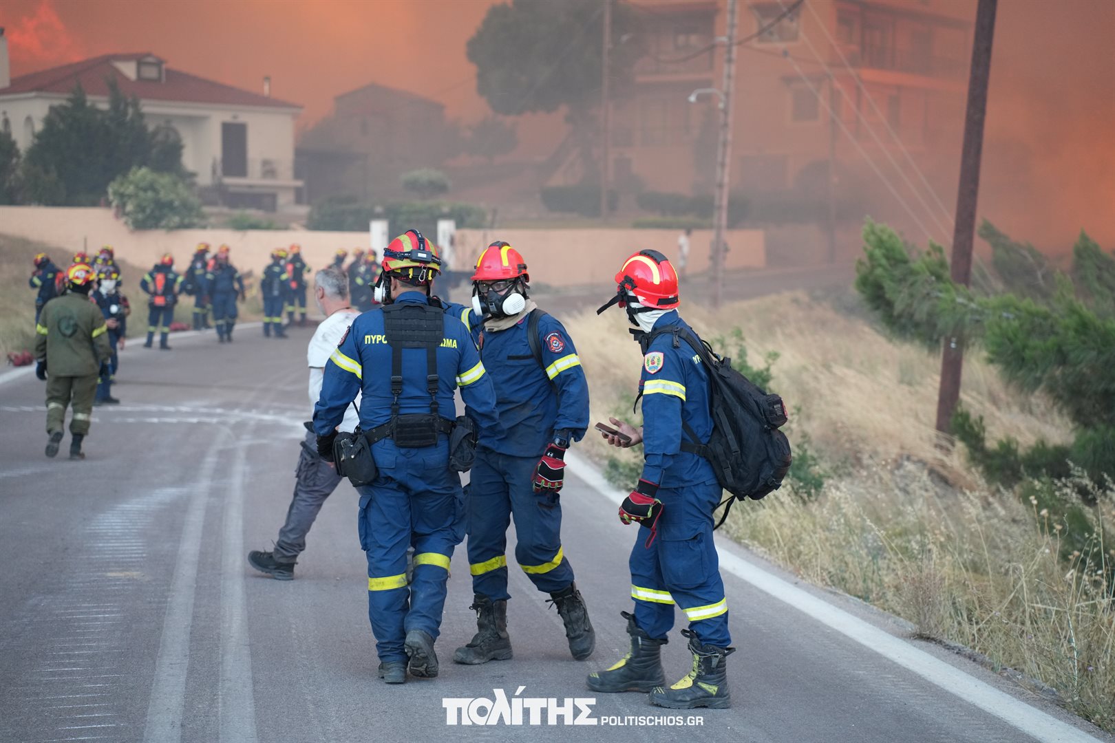Φωτιά στη Χίο: Κηρύχθηκε σε κατάσταση έκτακτης ανάγκης το νησί