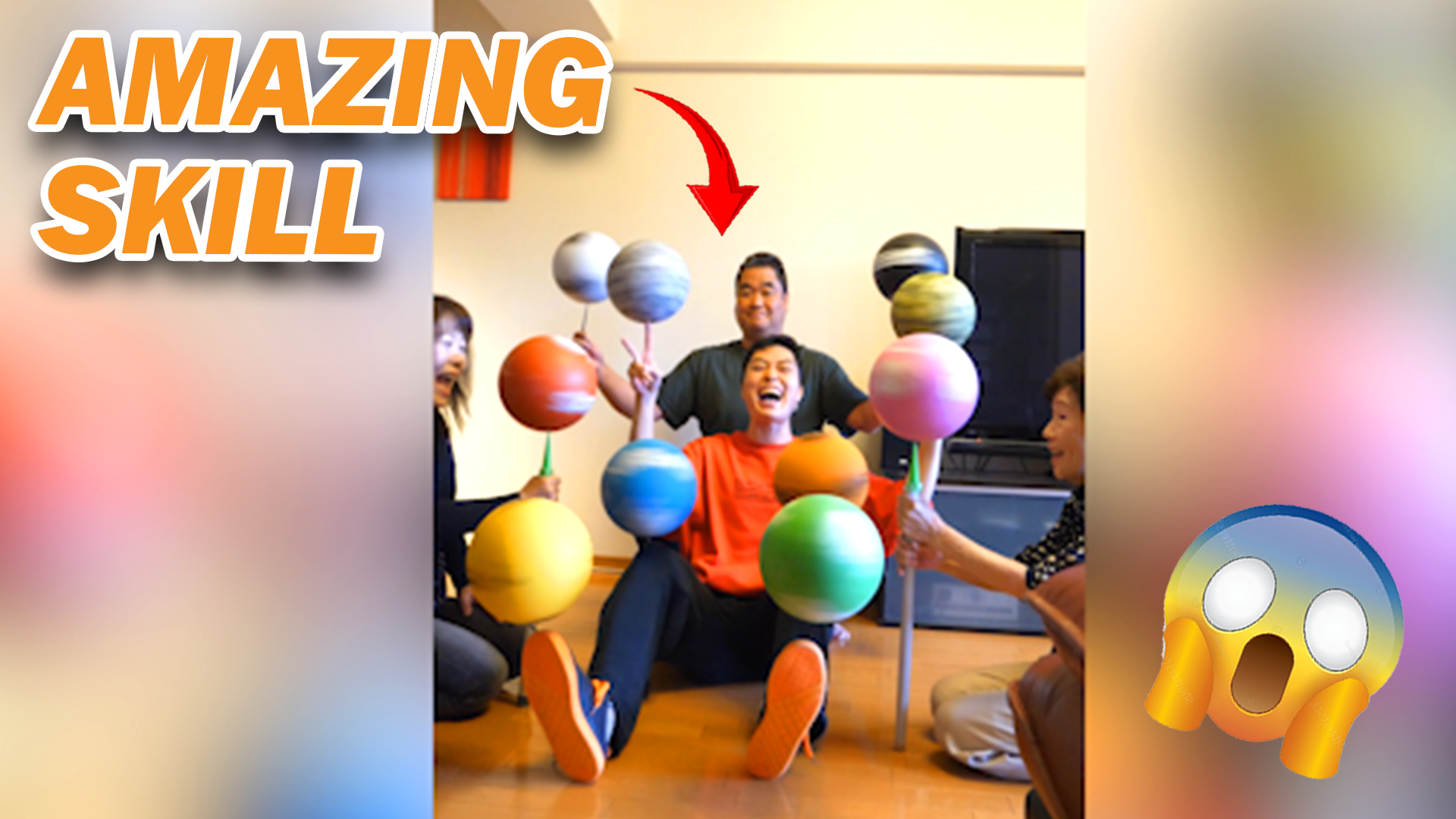 Unbelievable Balance Skill – You Have to See This! 😲🔥