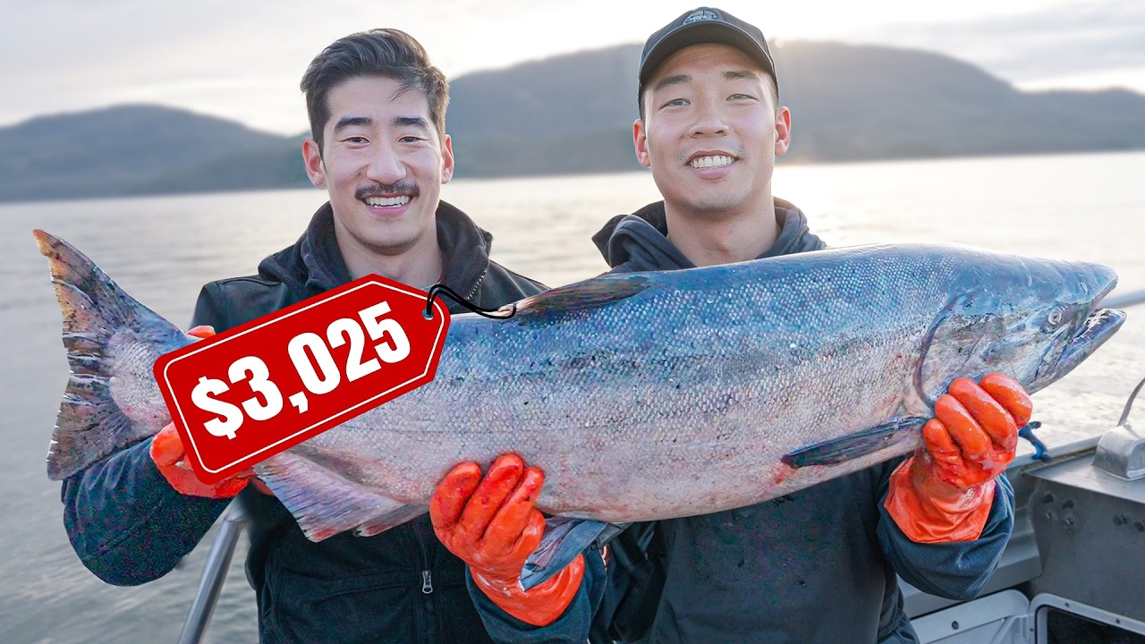 Catching and Eating the Most Expensive Salmon in the World! — Was It ...