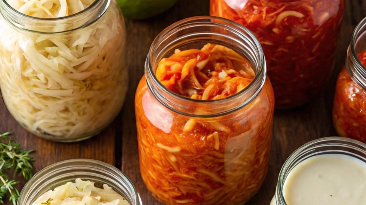 7 simple fermented foods to improve gut health and immunity