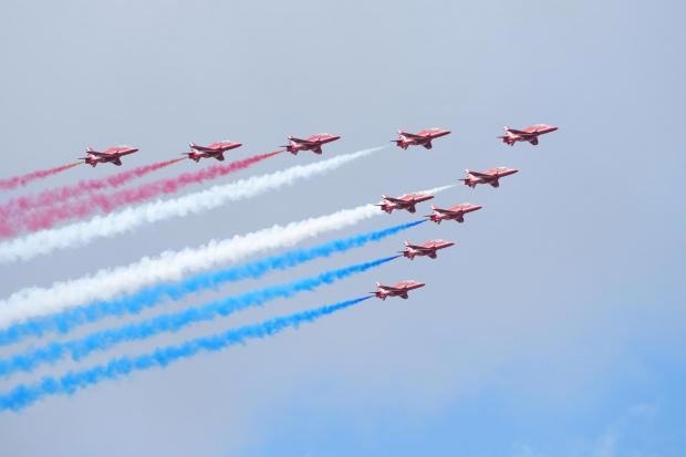 When to see the Red Arrows in South Wales next (you don't have long to ...