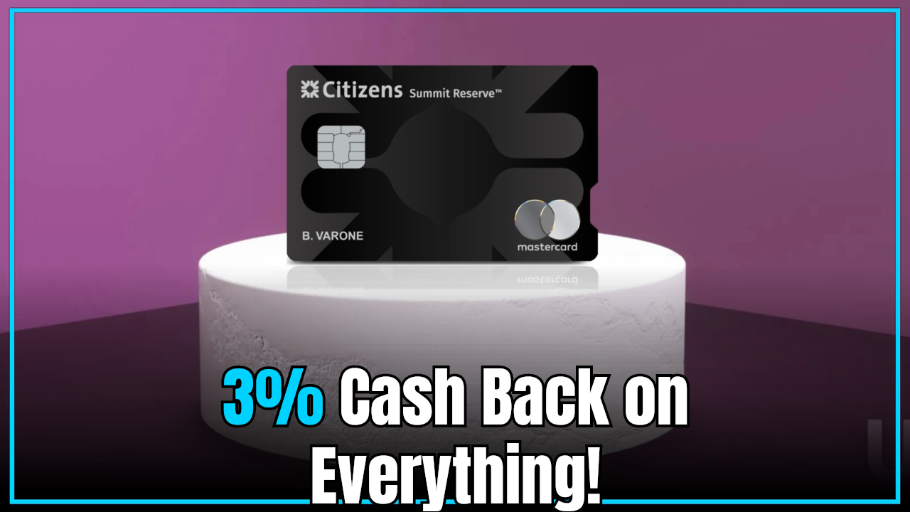 Citizens Launches New Premium Cash-Back Credit Card With Travel Credits