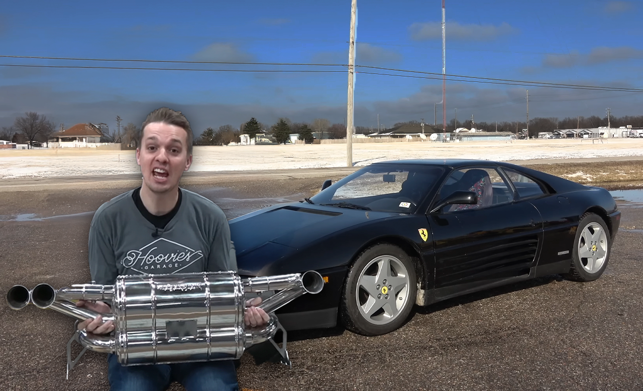 The Cheapest Ferrari 348 Gets the Most Expensive Exhaust: CAPRISTO F1 ...