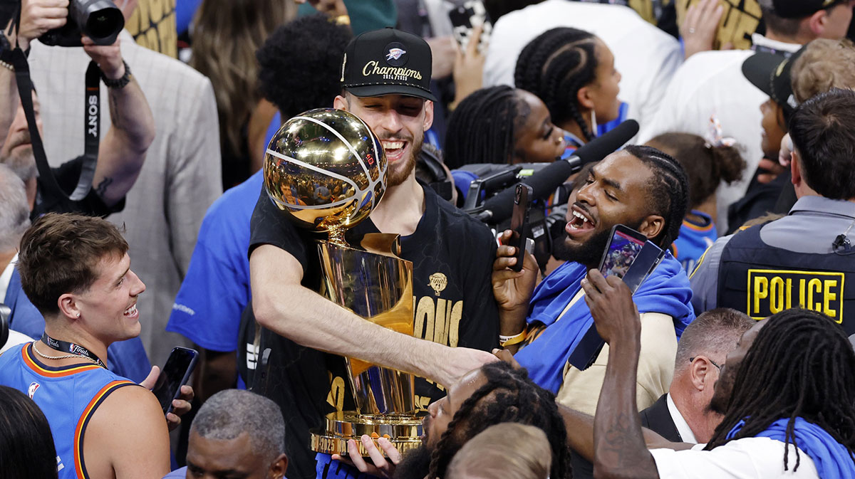 Thunder’s Chet Holmgren drops the mic with awesome NBA Finals speech