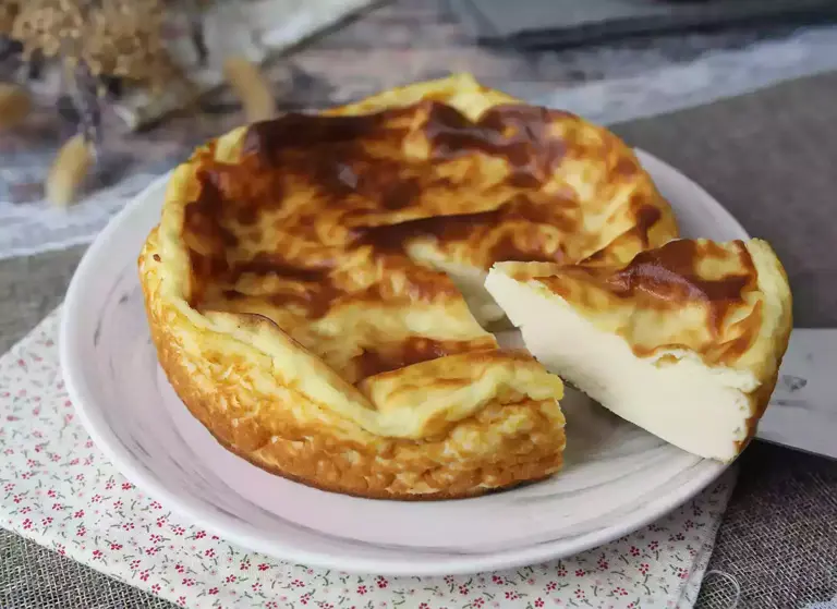 Super high-protein whey vanilla flan, quick to make!