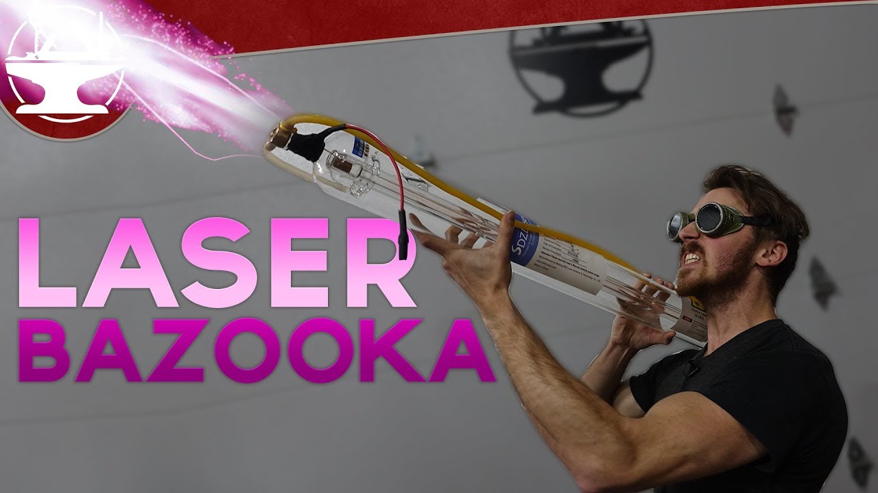 Laser Bazooka Meets Tesla Coil Gun in Epic Prototype Showdown