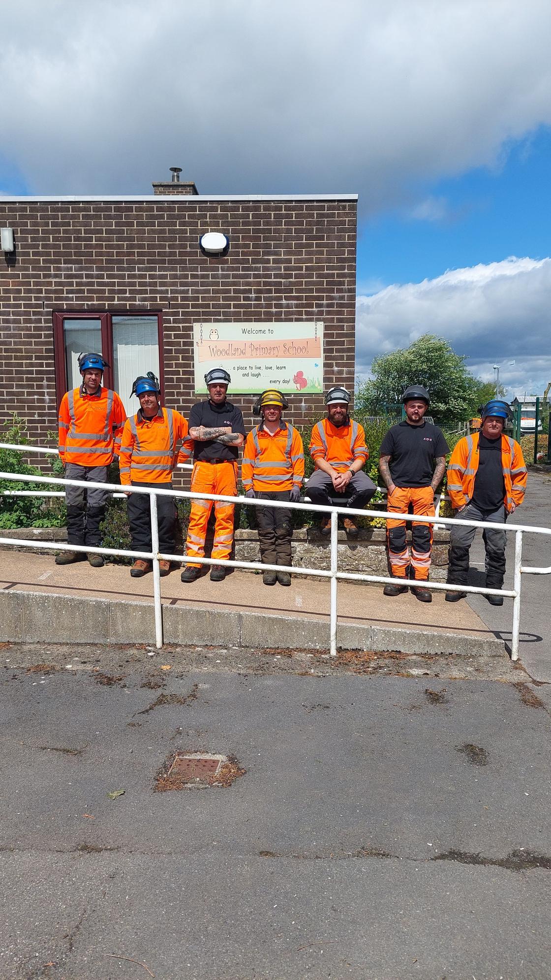 Avove supports Woodland Primary School with essential vegetation ...