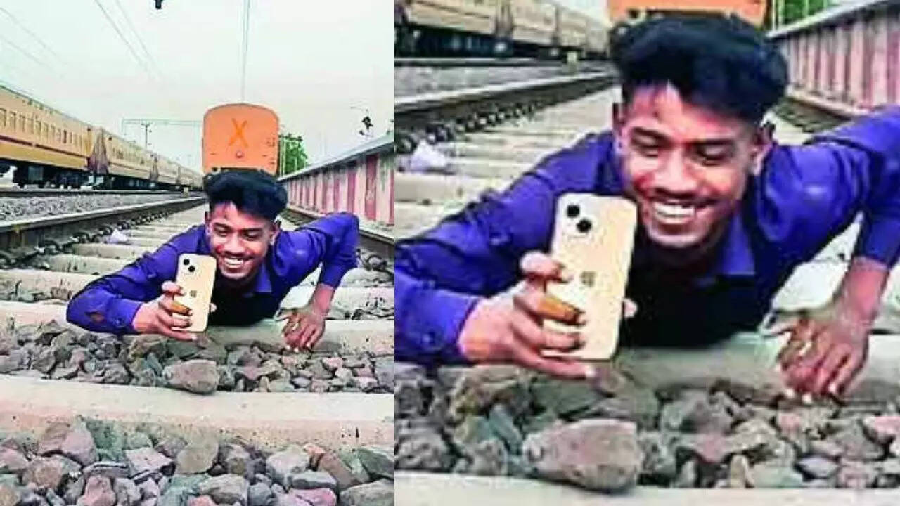 Rajasthan shocker: Man lies on tracks to shoot Instagram video as train ...