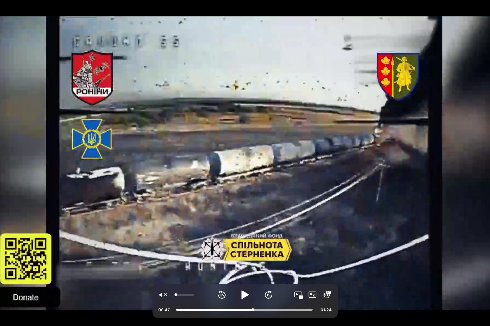 Ukrainian saboteurs strike again: another Russian target was hit