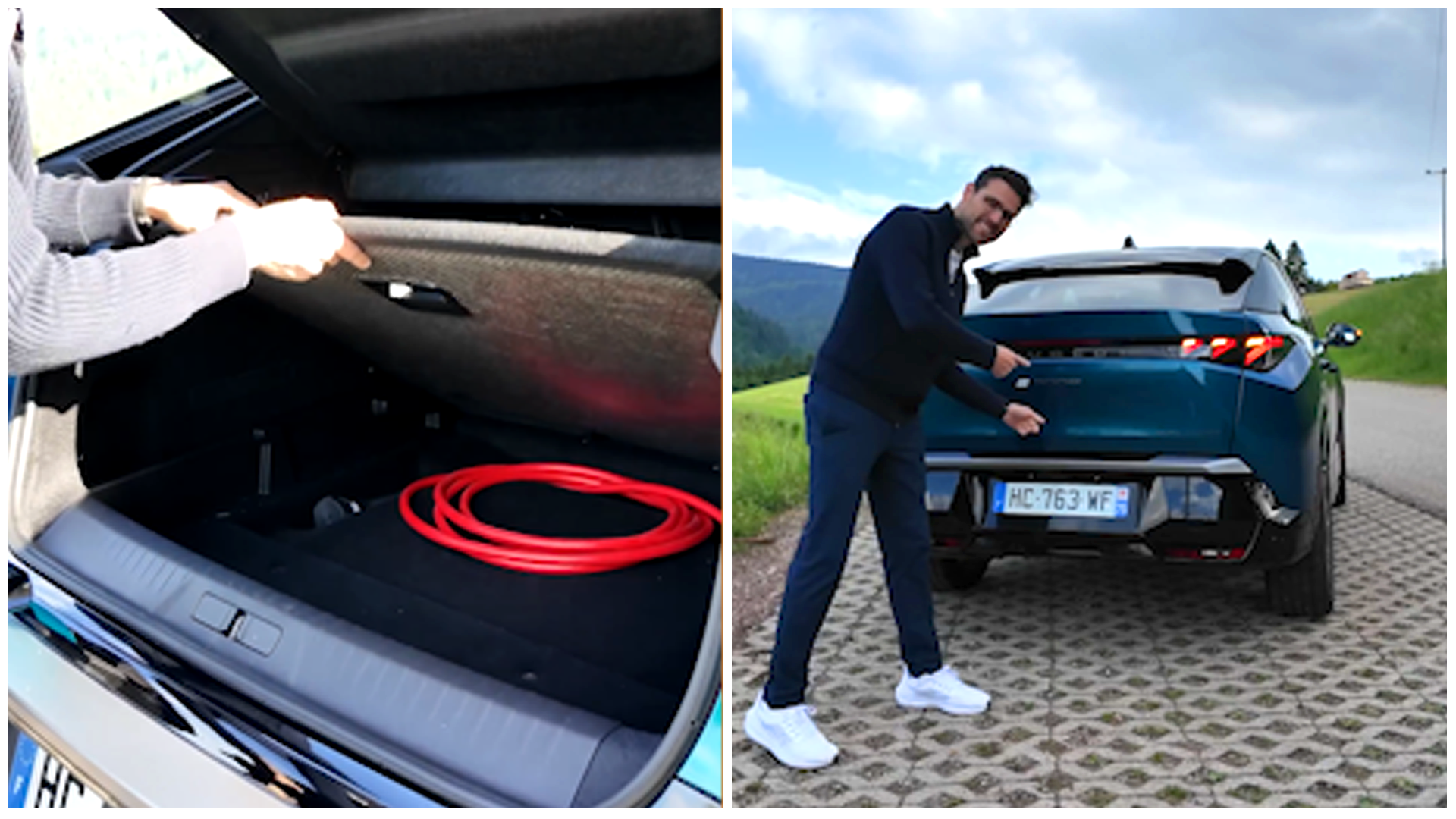 Peugeot 3008 – Hidden Storage Under the Trunk Floor 🔍