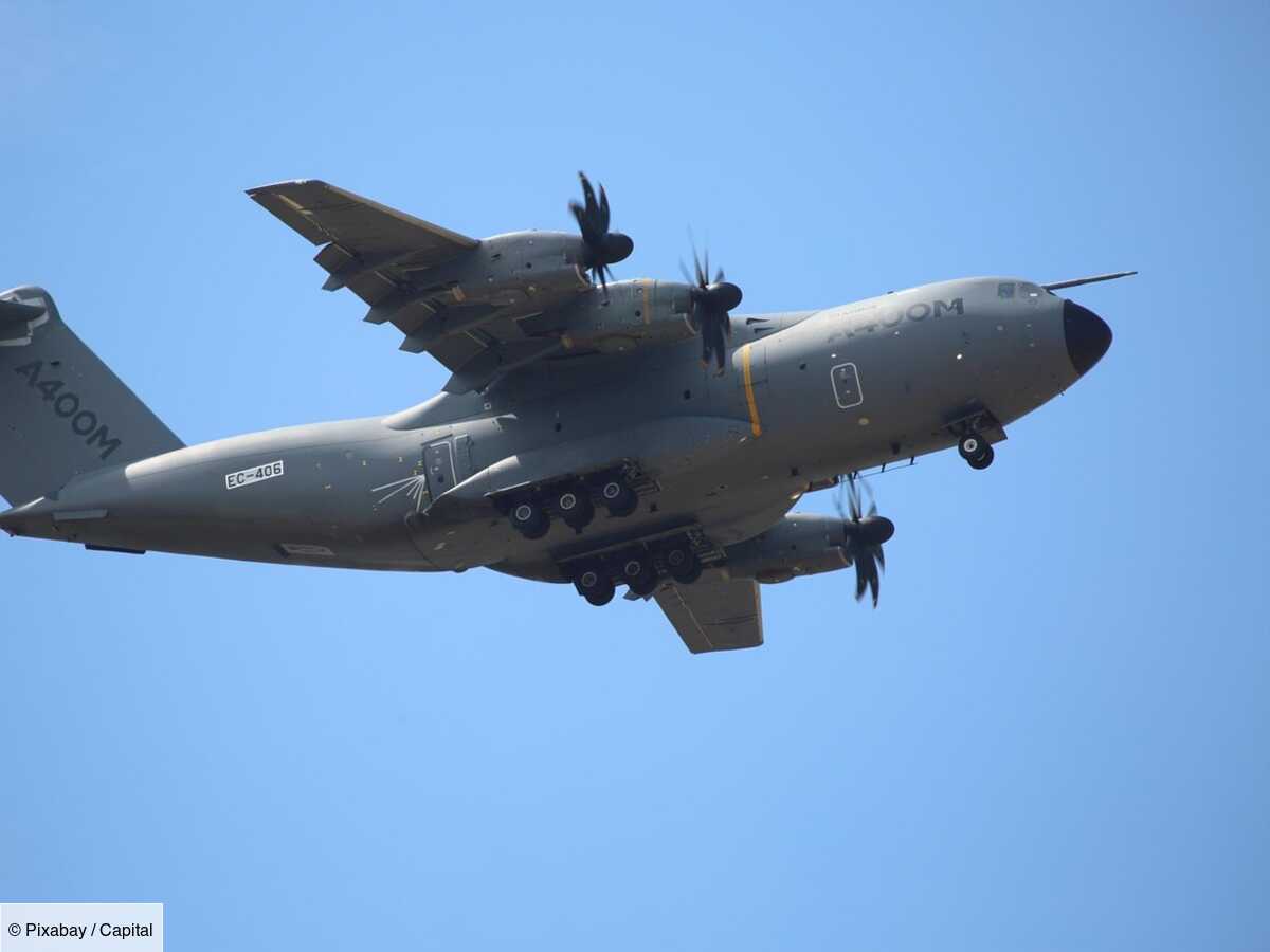 A quoi sert l'A400M, cet avion militaire mobilisé pour sortir des ...