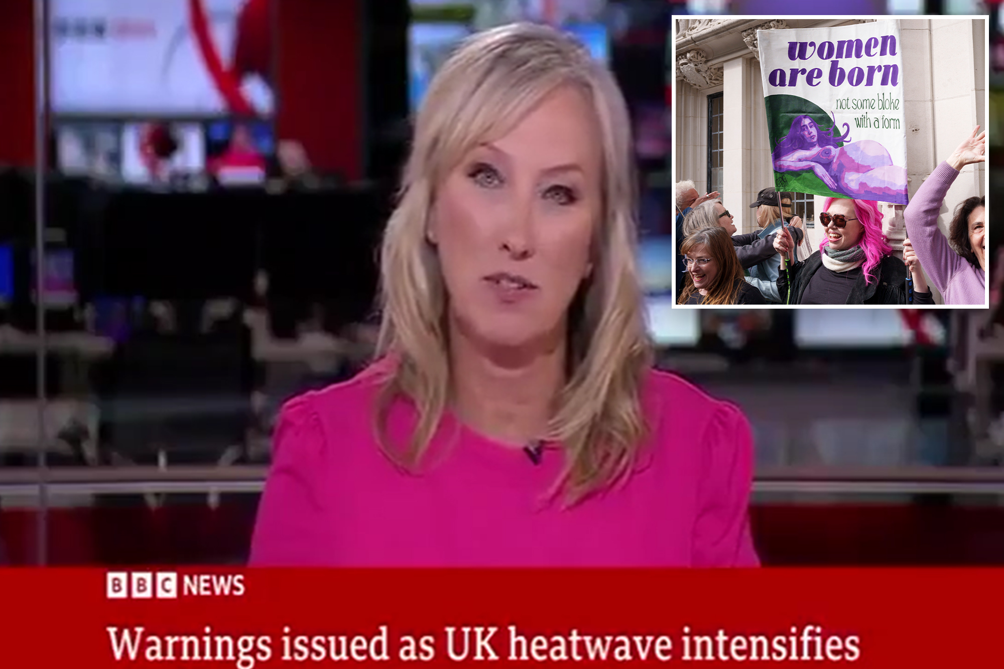 BBC News presenter refuses to say ‘pregnant people,’ corrects script on ...
