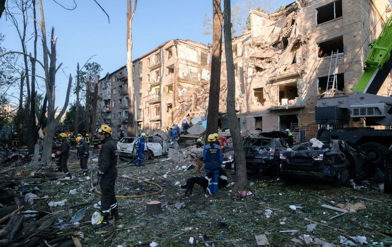 Russia massively strikes Kyiv: Consequences and footage revealed Russia massively strikes Kyiv: Consequences and footage revealed